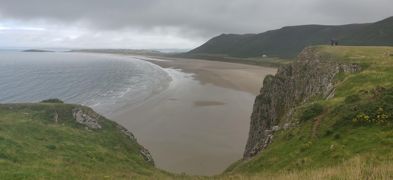 A visit to Rhossili Bay National Trust – Dave and Rach Go Travelling